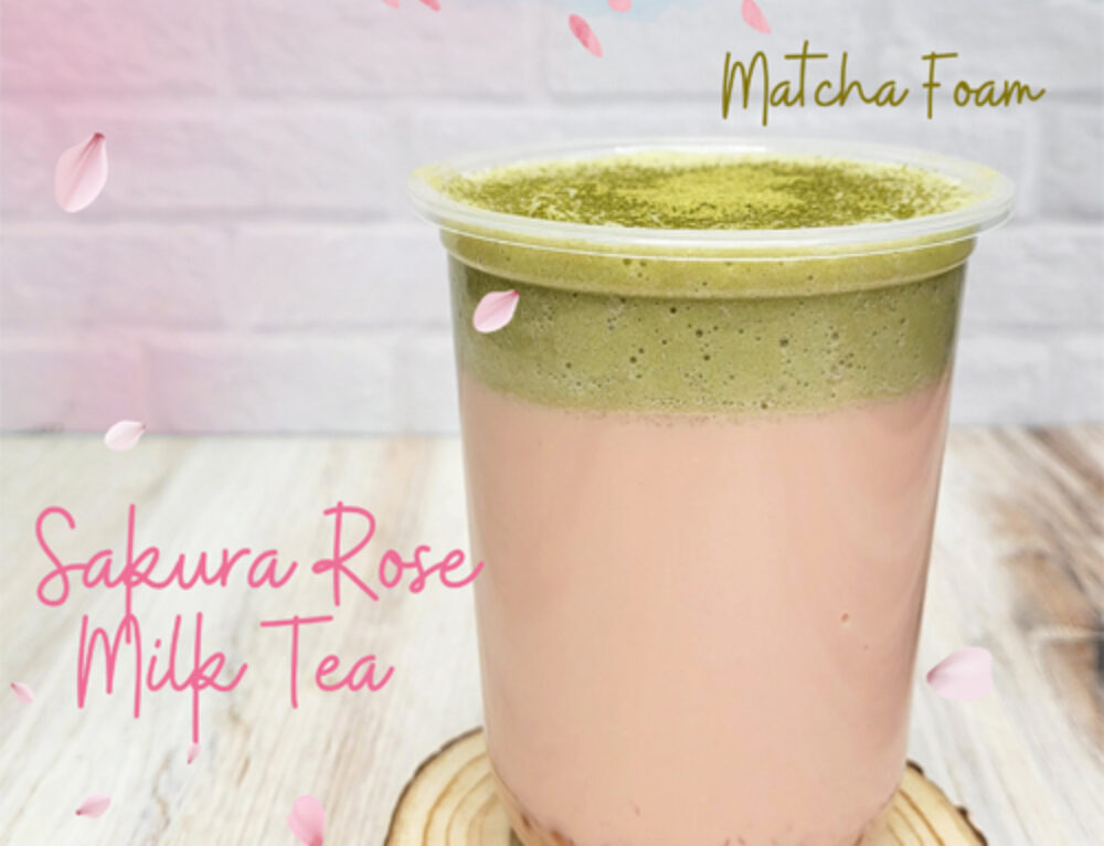 Fresh Milk Boba Series; Matcha Latte & Taro Latte - 茶宝 Qbubble